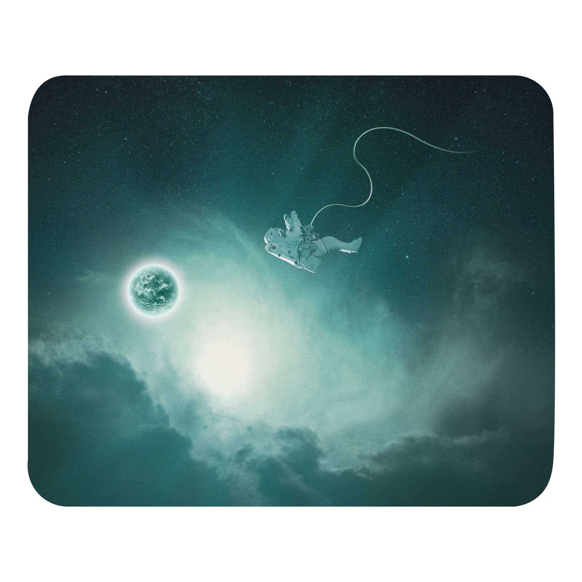 Mouse Pads - Astronaut's Fading Spacewalk