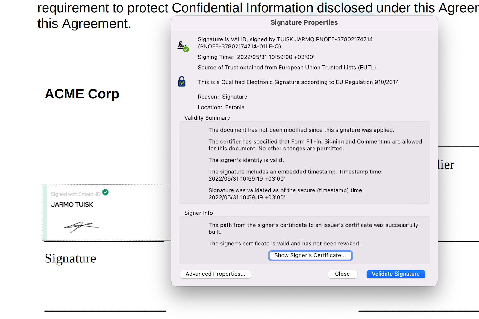 PDF and ASIC document output types