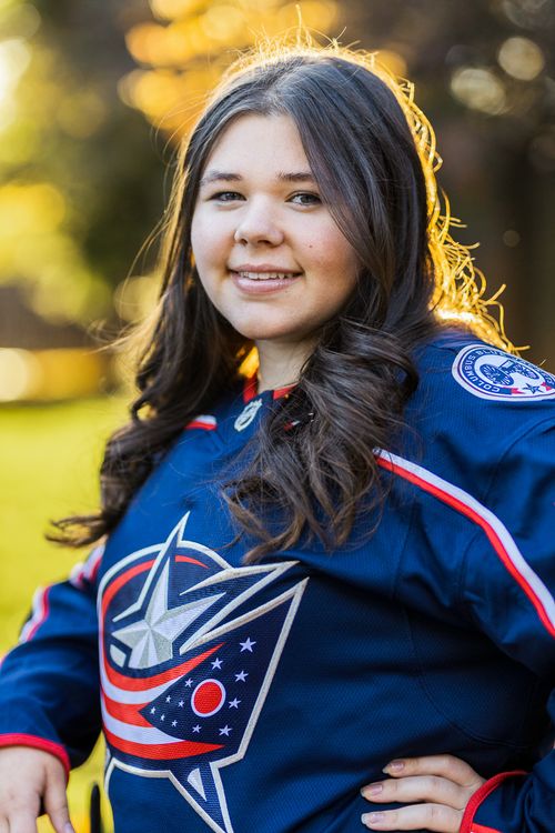 Fall Senior Photos in Downtown Columbus | Lily | Byers Photography ...