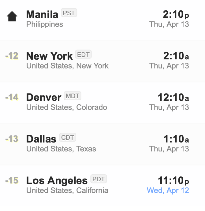 World Time Buddy Est To Manila At Brock Kyte Blog