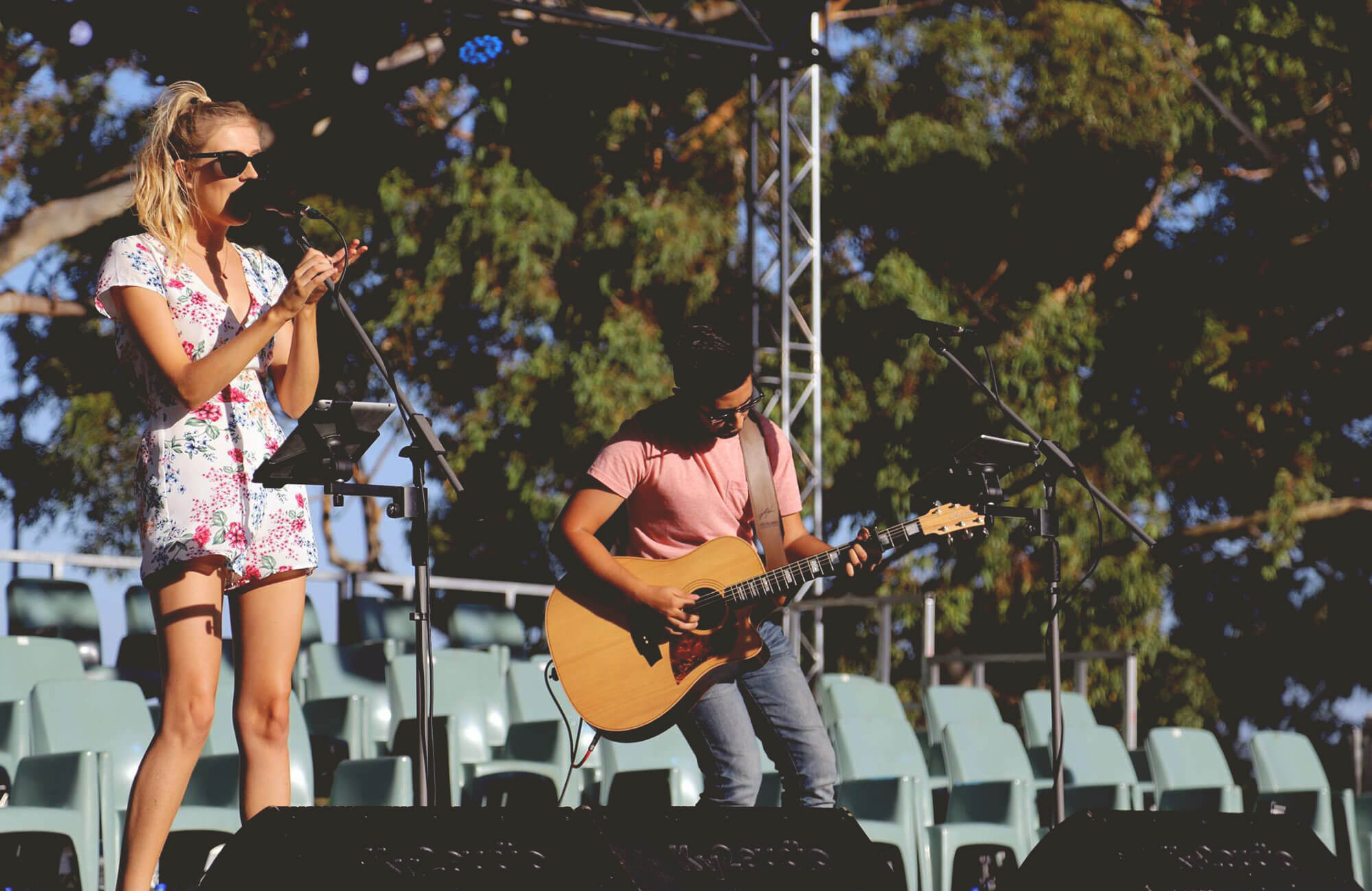 Emily Joy Trio / Project / Work / About / Icon AV - Perth