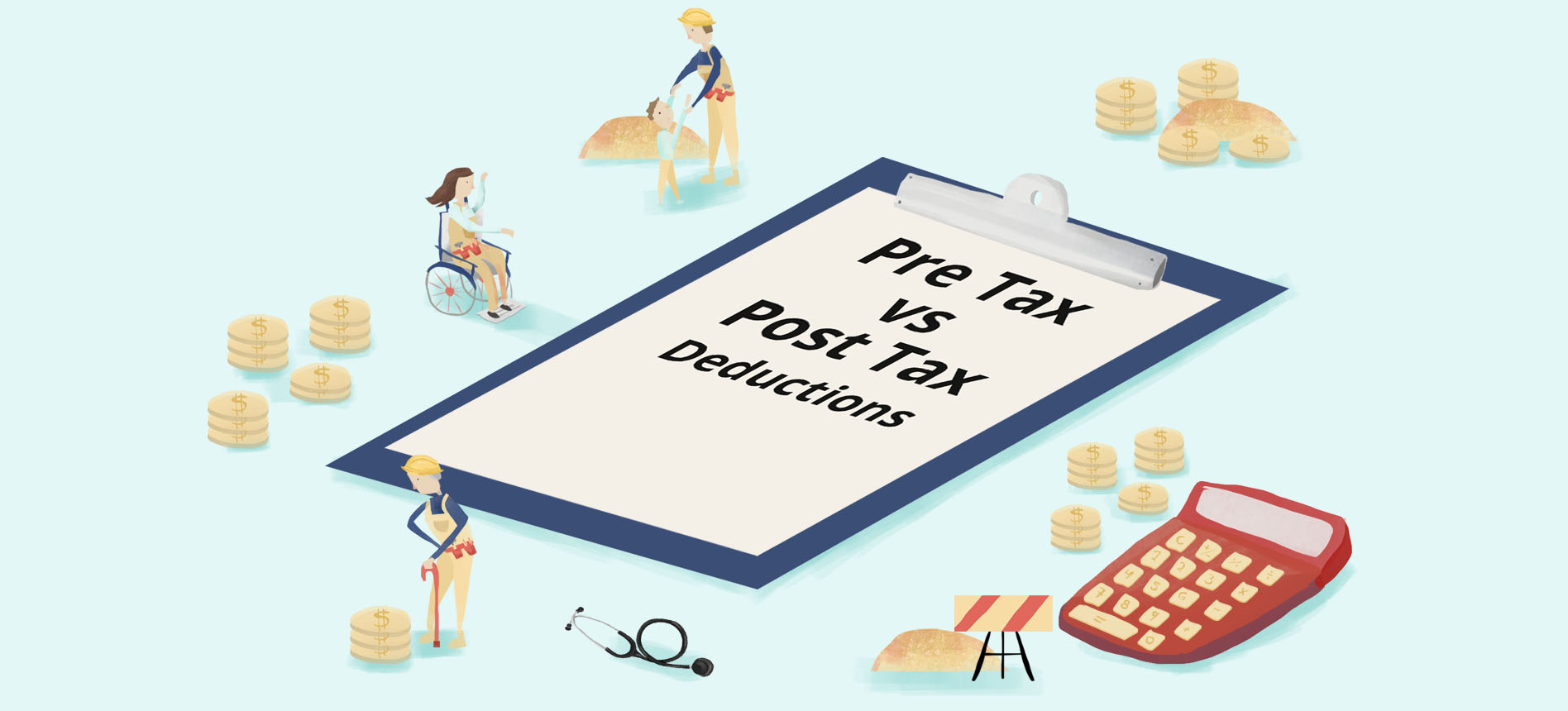 What are Pre-Tax and Post-Tax Payroll Deductions? - Hourly, Inc.