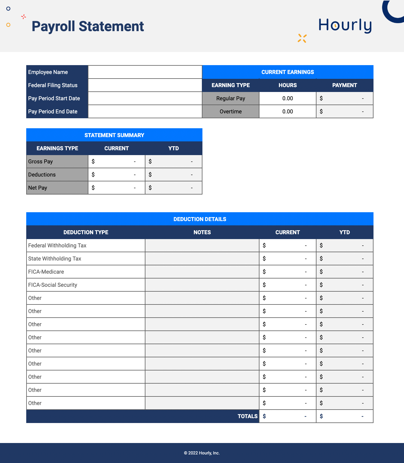 Payroll Summary Template Hq Printable Documents Vrogue co