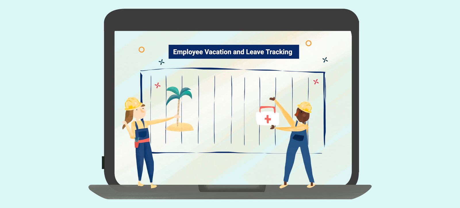 Employee Vacation and Sick Time Tracking Spreadsheet Template - Hourly ...