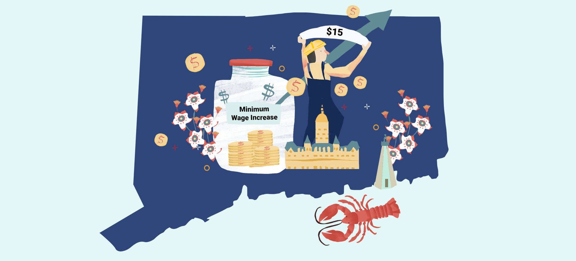 Connecticut's Minimum Wage is Going Up: What to Know - Hourly, Inc.