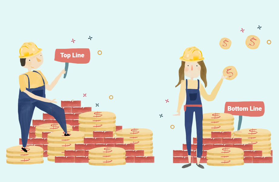 Bottom Line vs. Top Line: Differences and Examples - Hourly, Inc.