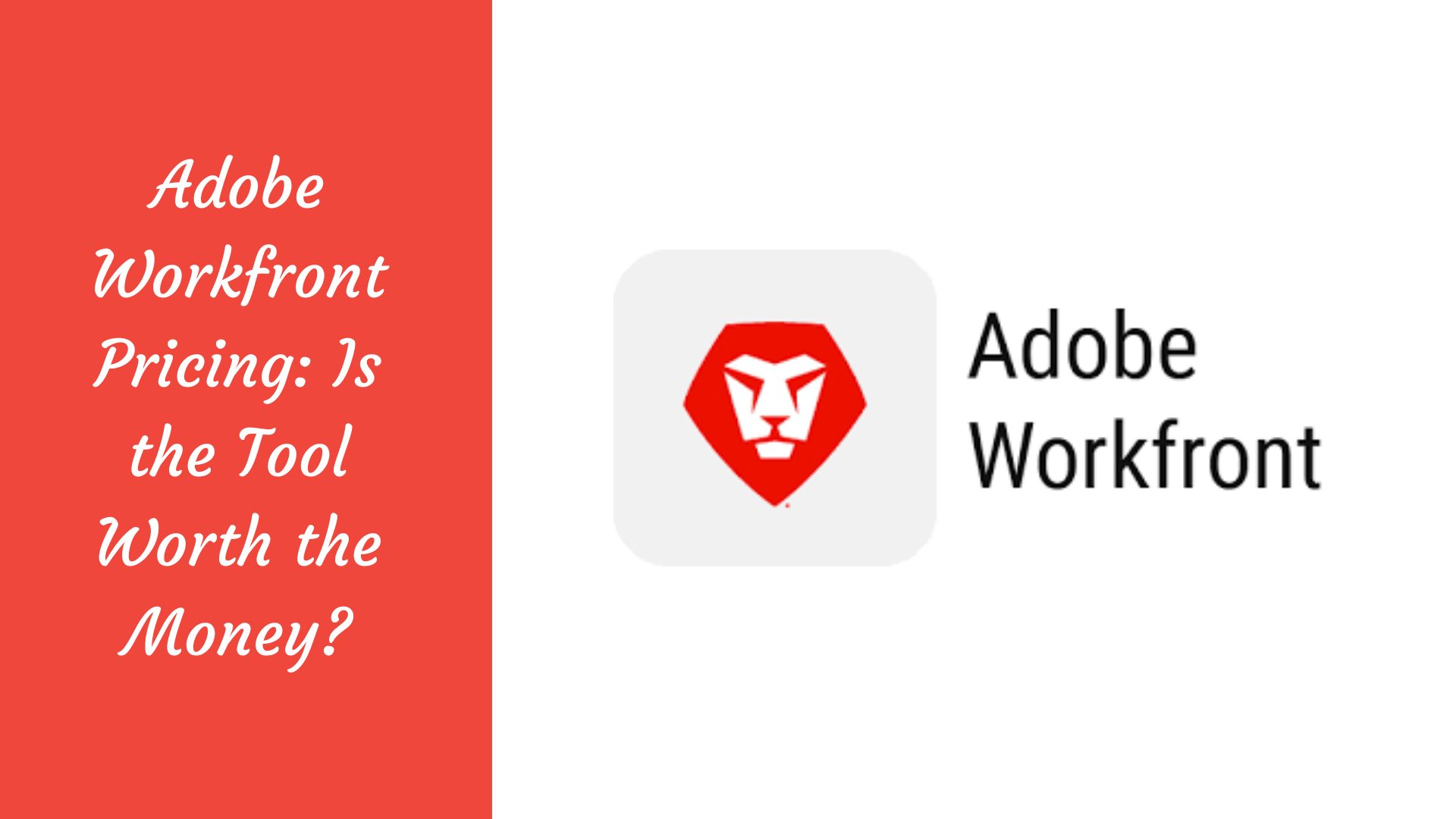 Adobe Workfront Pricing: Is the Tool Worth the Money?