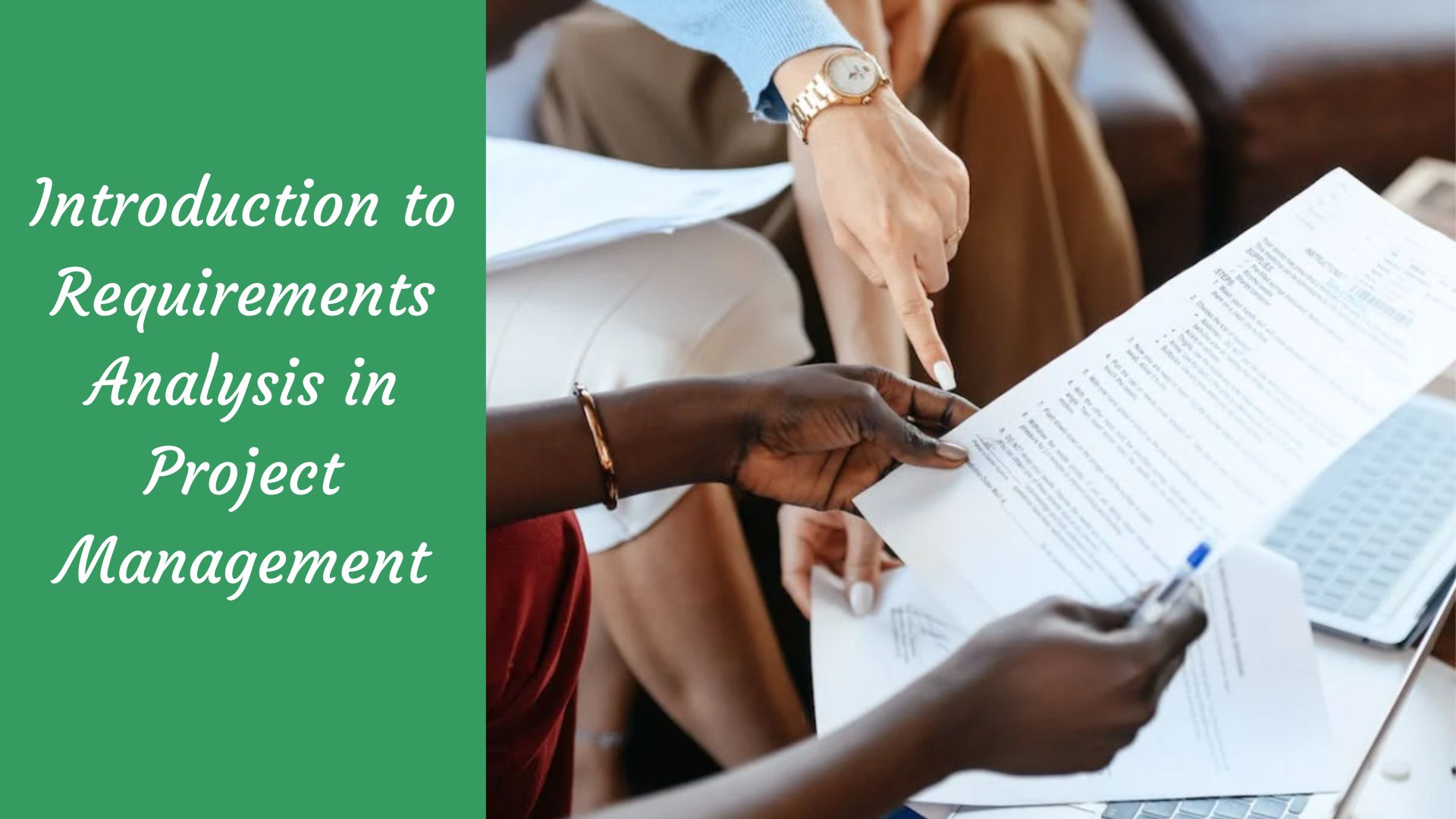 Introduction to Requirements Analysis in Project Management