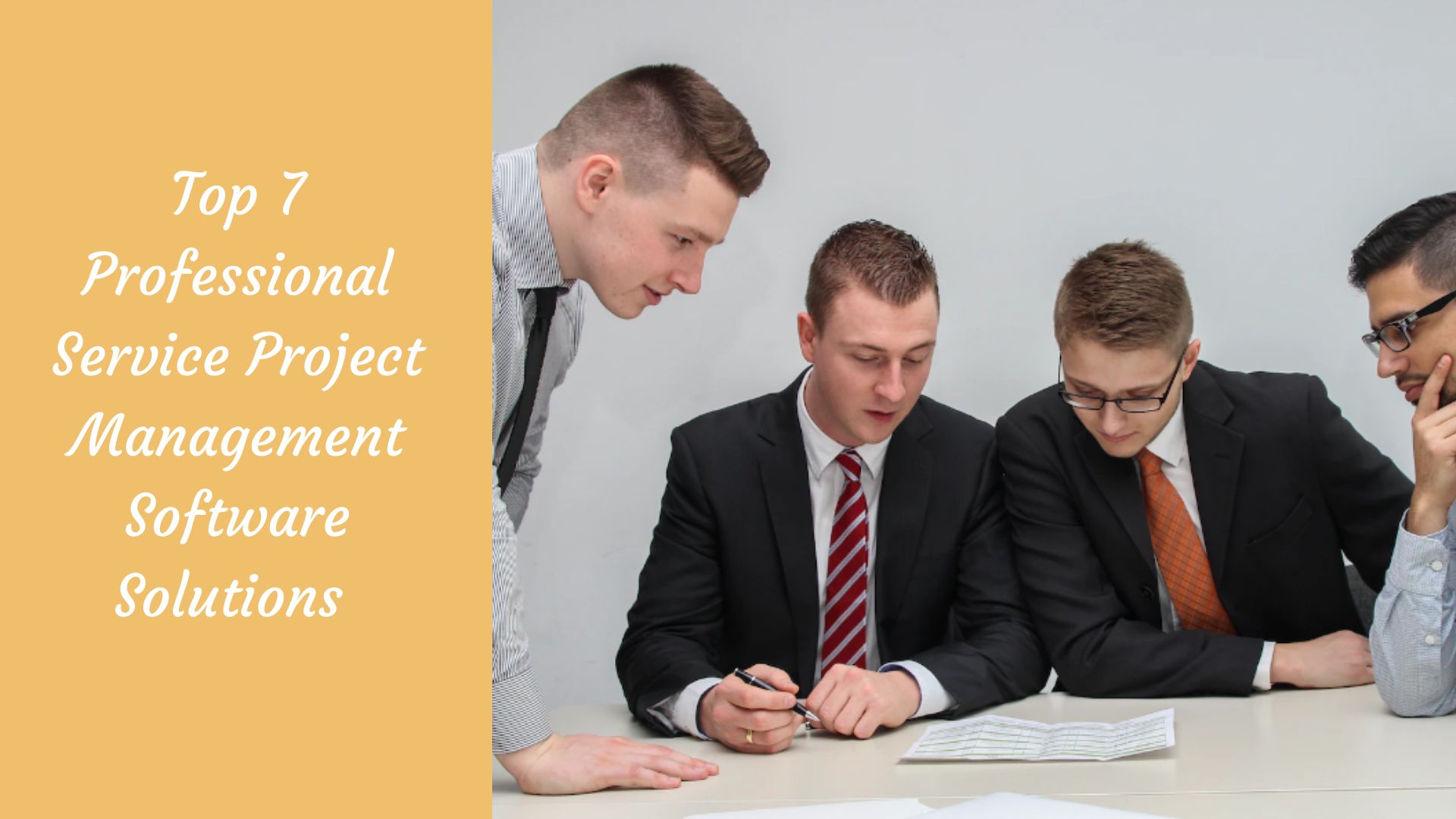 Top 7 Professional Service Project Management Software Solutions