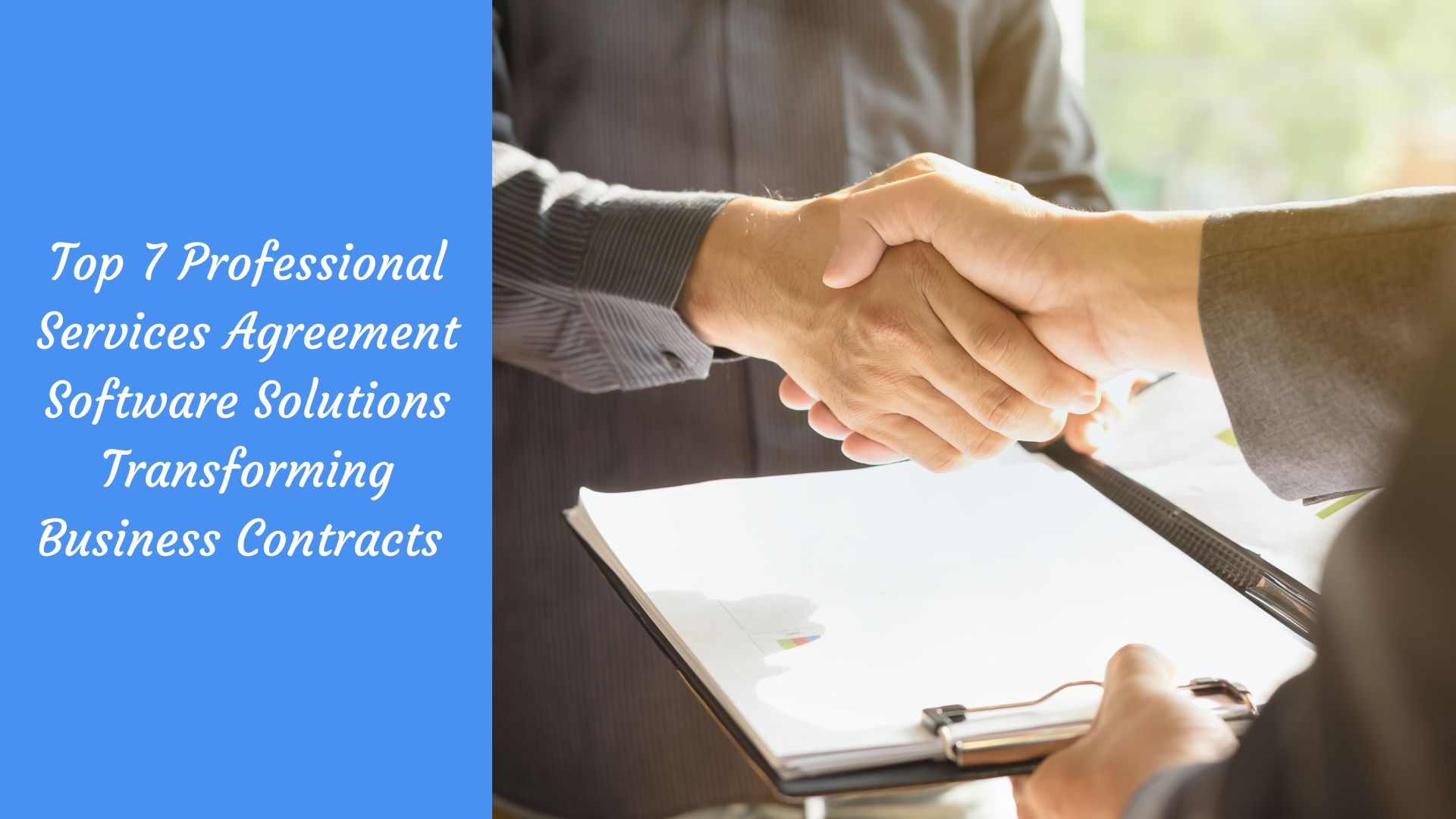 Top 7 Professional Services Agreement Software Solutions Transforming ...