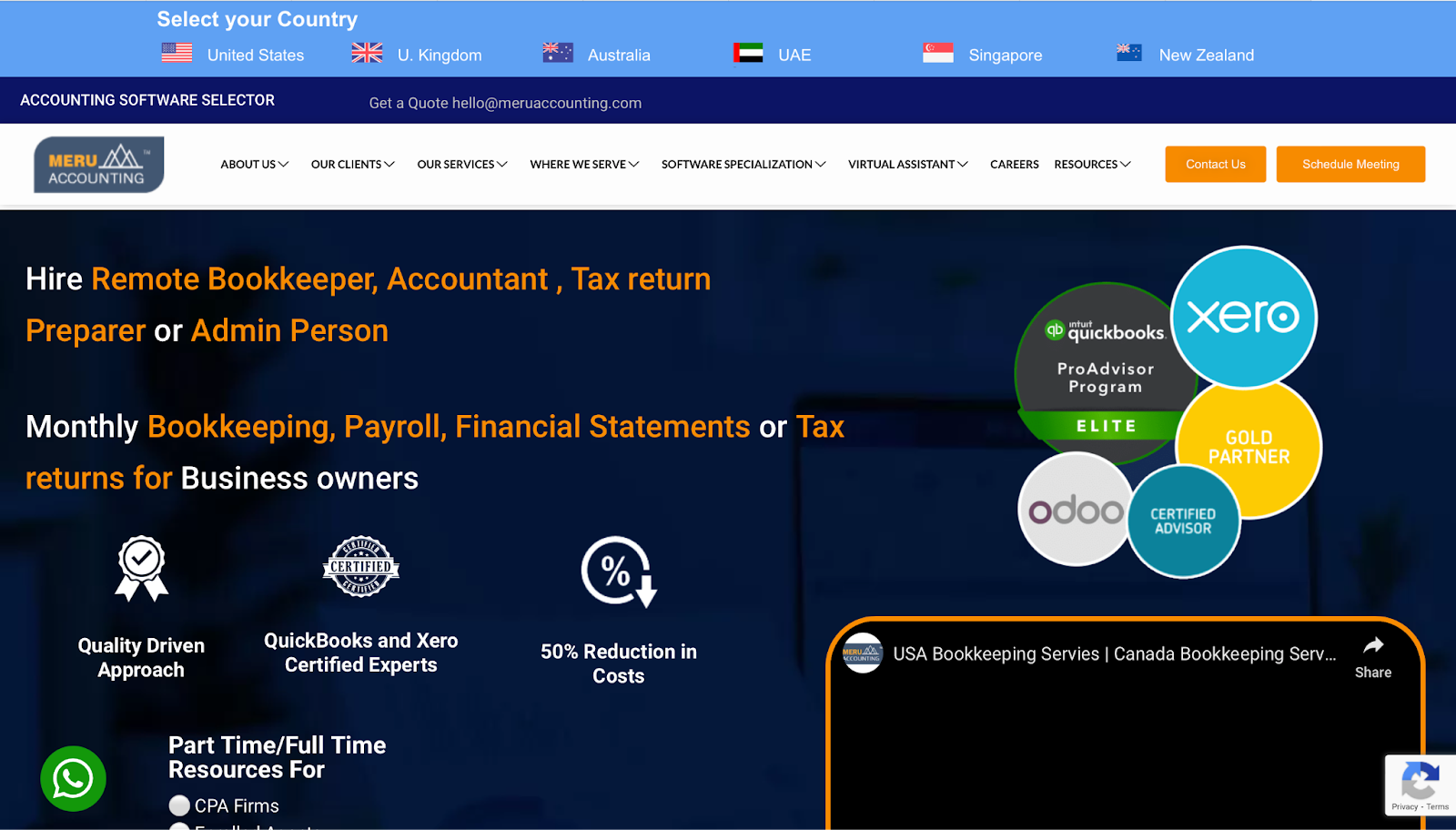 Top 10 Professional Services Bookkeeping Software