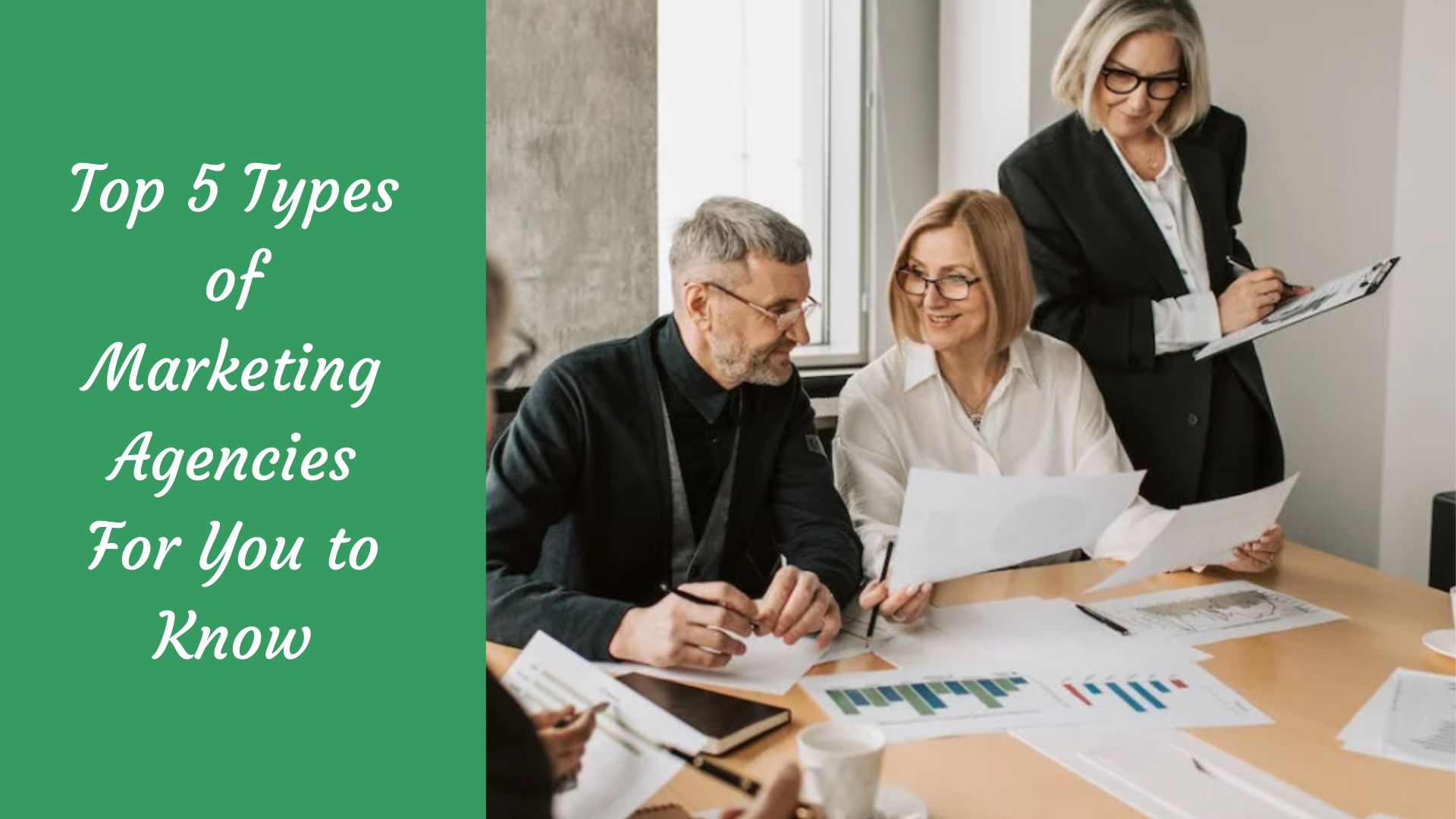 Top 5 Types of Marketing Agencies For You to Know