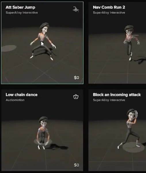 The largest library of quality mocap animation clips for character ...