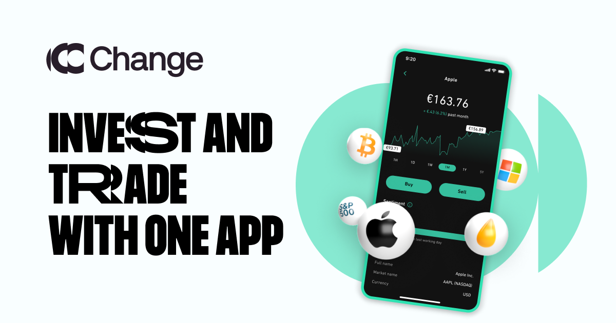 Change: Invest & Trade with one app