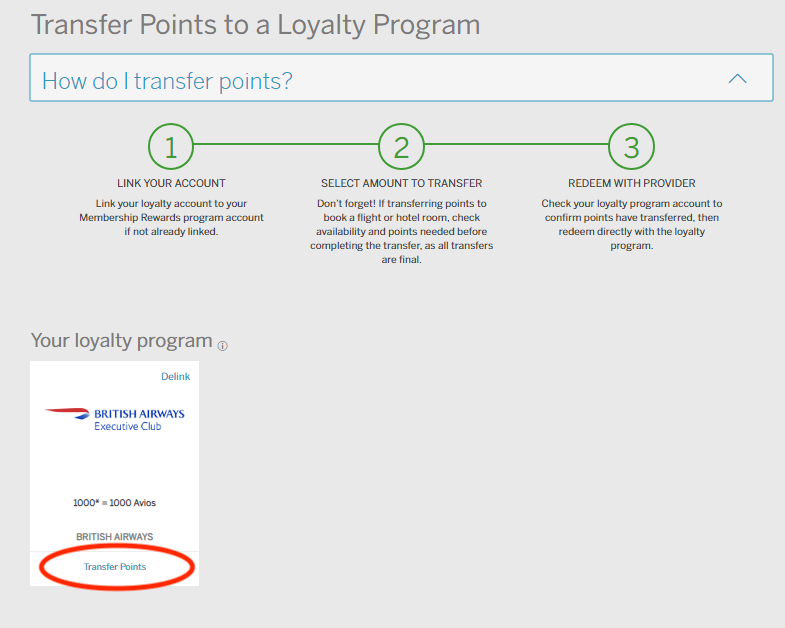 How to Transfer Amex Points to Airline Partners