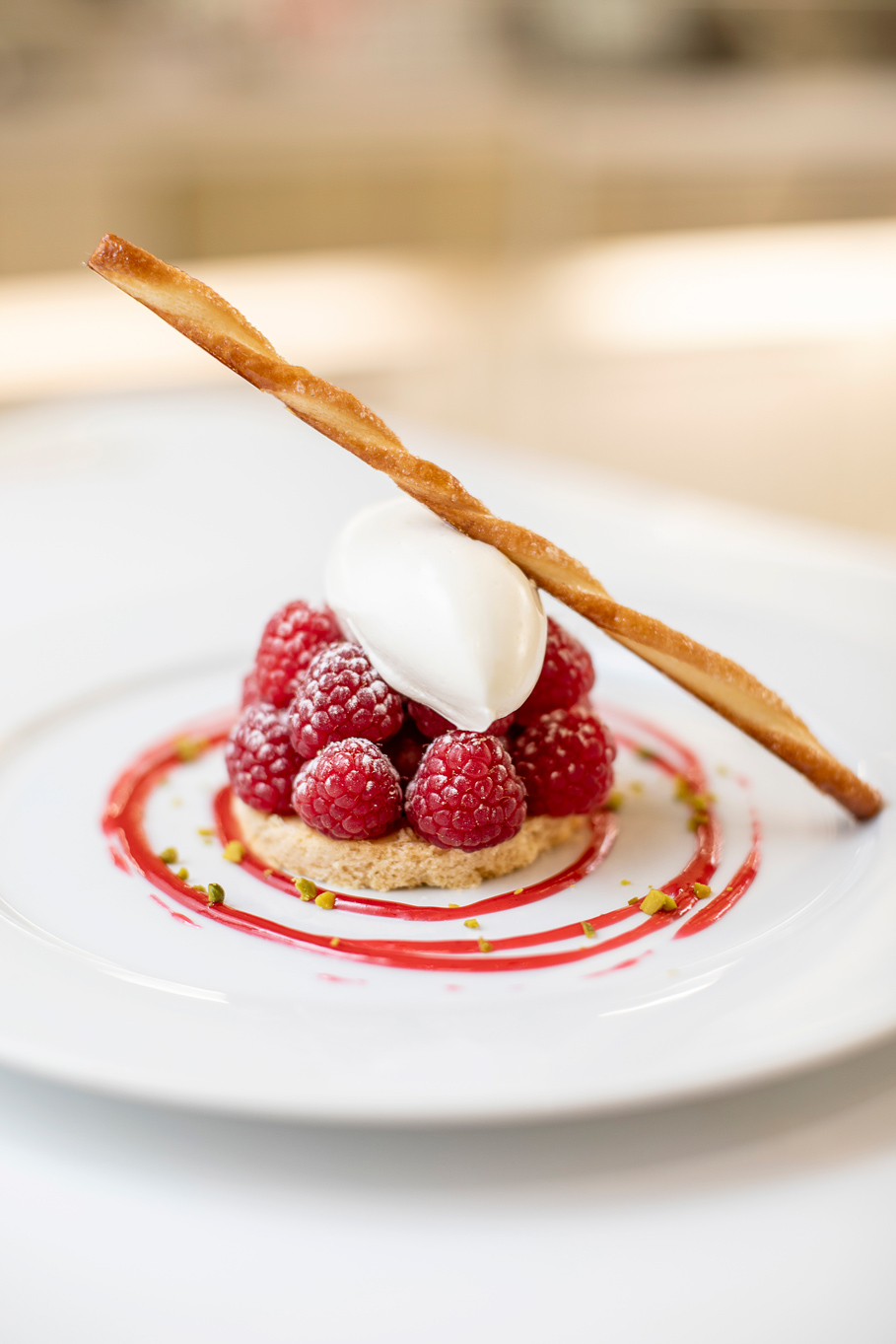 Les recettes du Guide Sésame : Sablé à la framboise