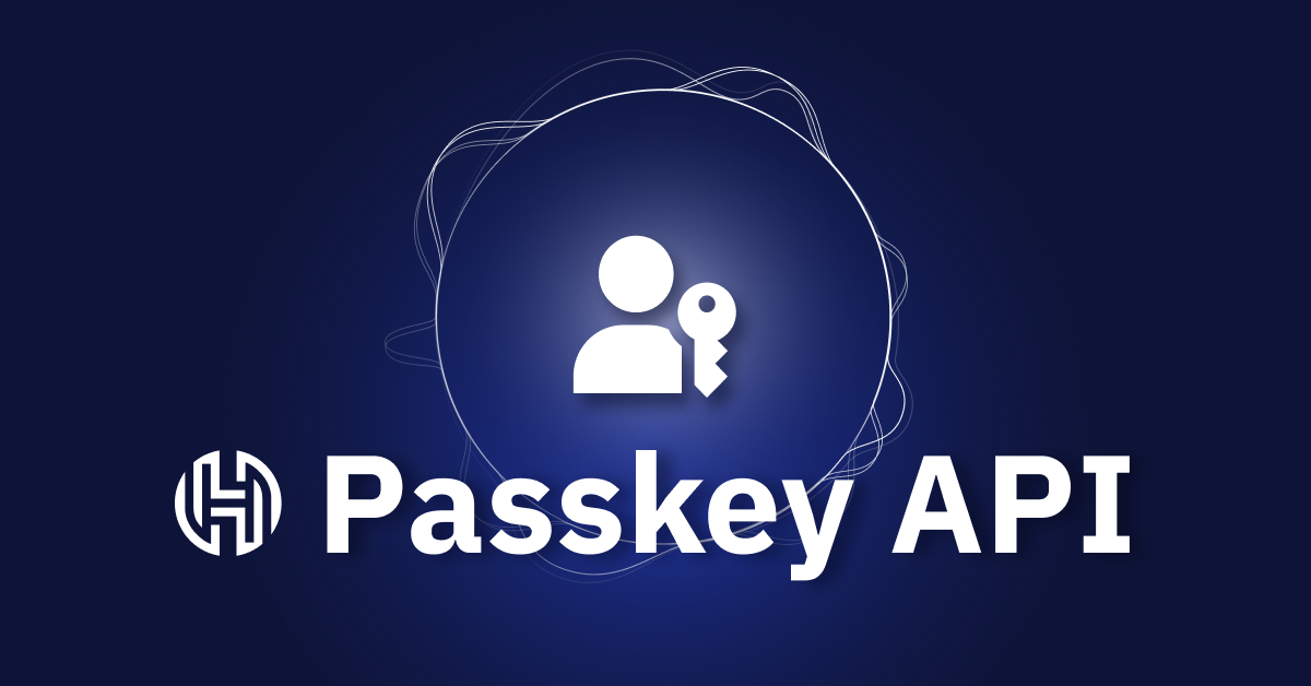 Hanko Passkey API — The fastest way to integrate passkeys