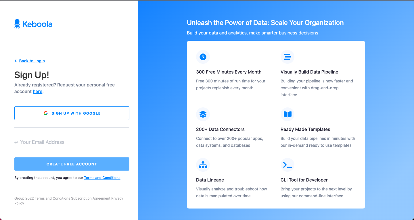 Move Data from Google Sheets to BigQuery