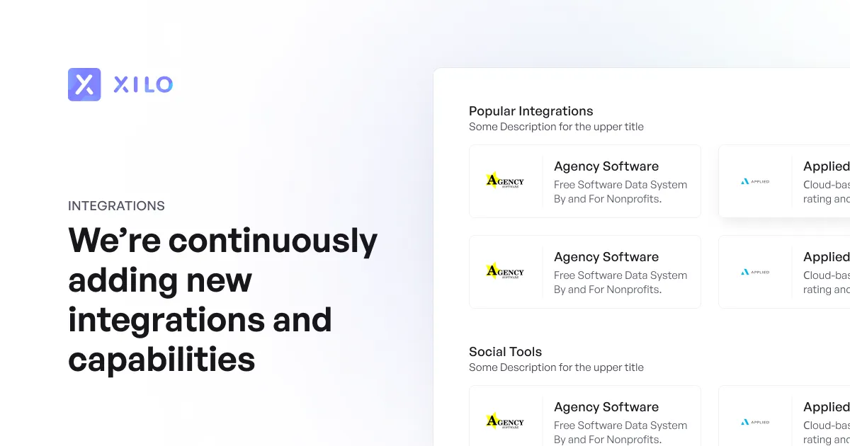XILO | Integrations