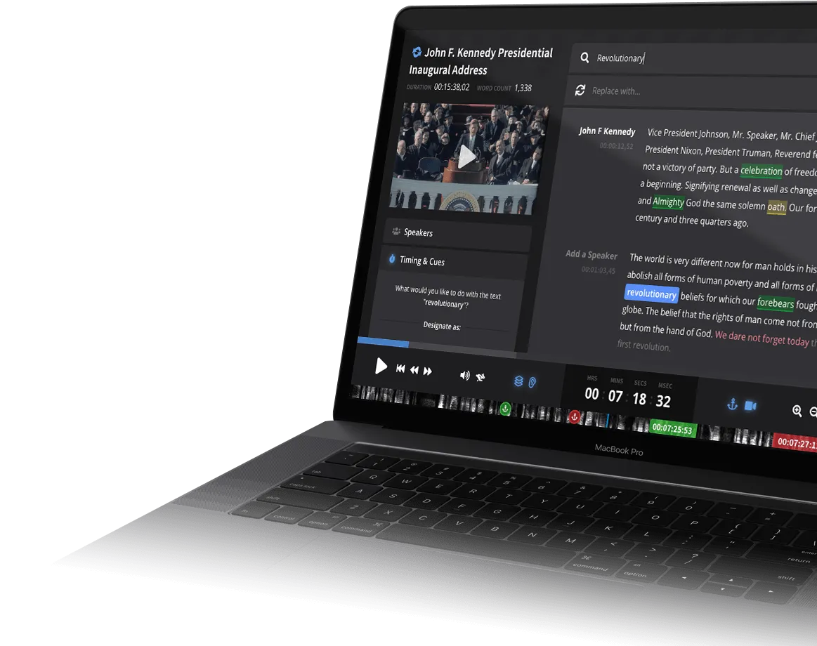 Transcript Editor | SyncWords