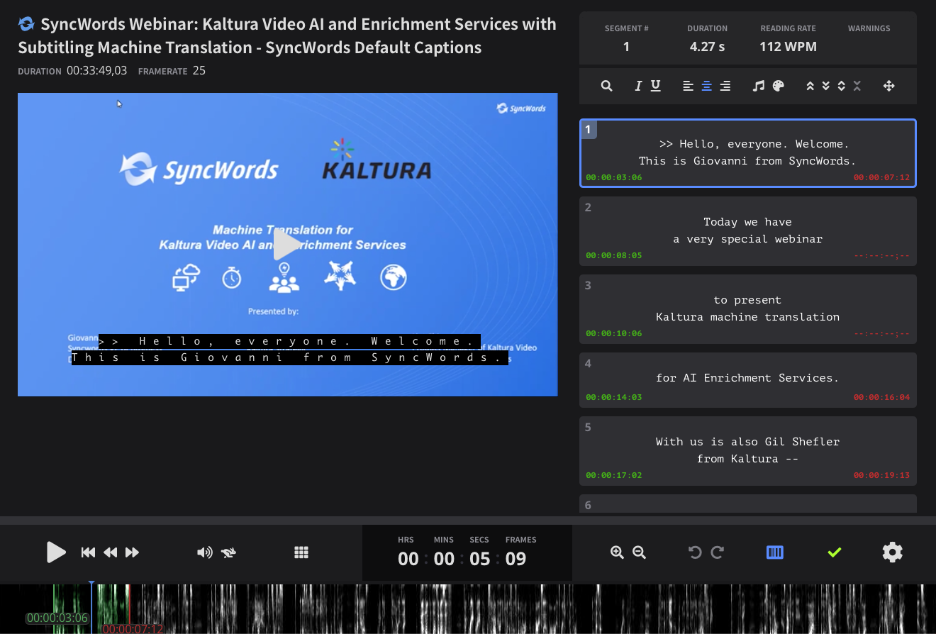 Making Your Vimeo Content Accessible via our SyncWords Integration
