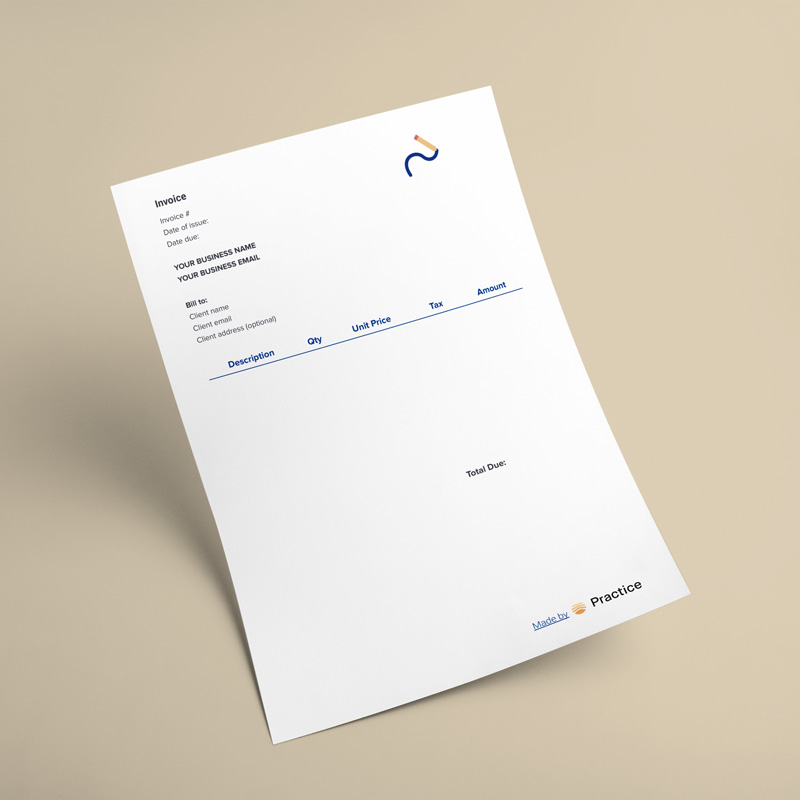 Seek inspiration from client invoice template and create your own ...