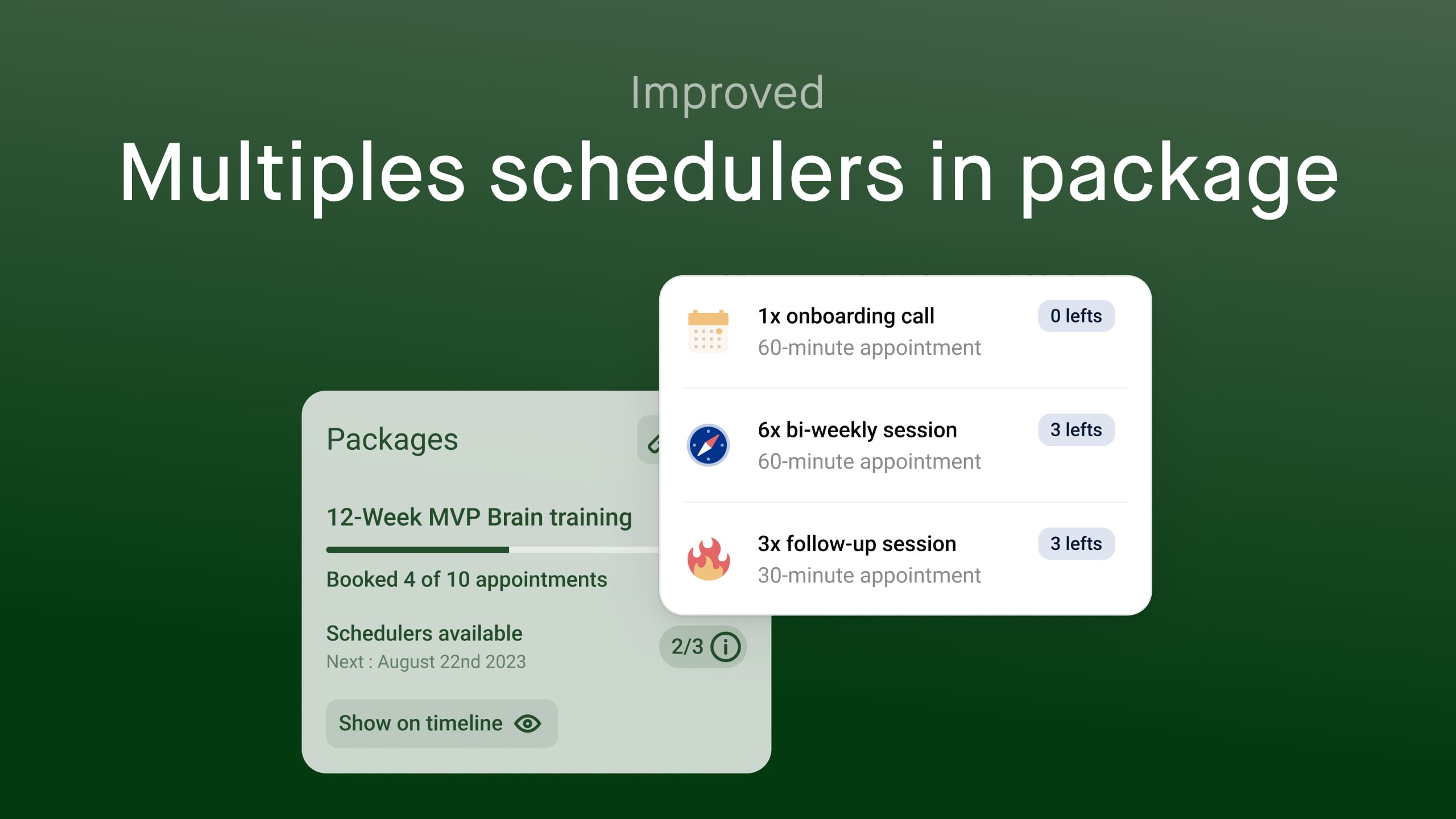 Practice – Introducing multiple schedulers in a package!