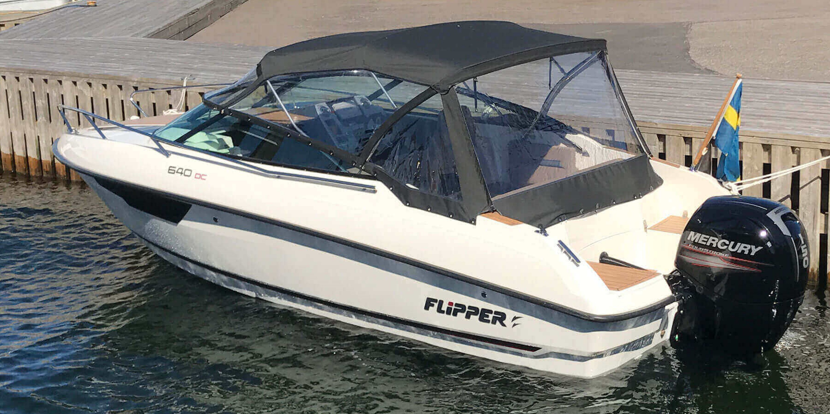 Flipper 640 DC originalkapell - Henricssons Båtkapell