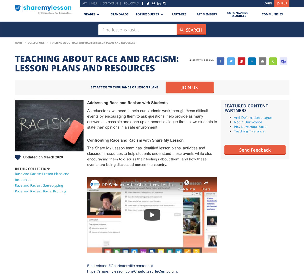 Teaching About Race and Racism: Lesson Plans and Resources - Equity Toolkit