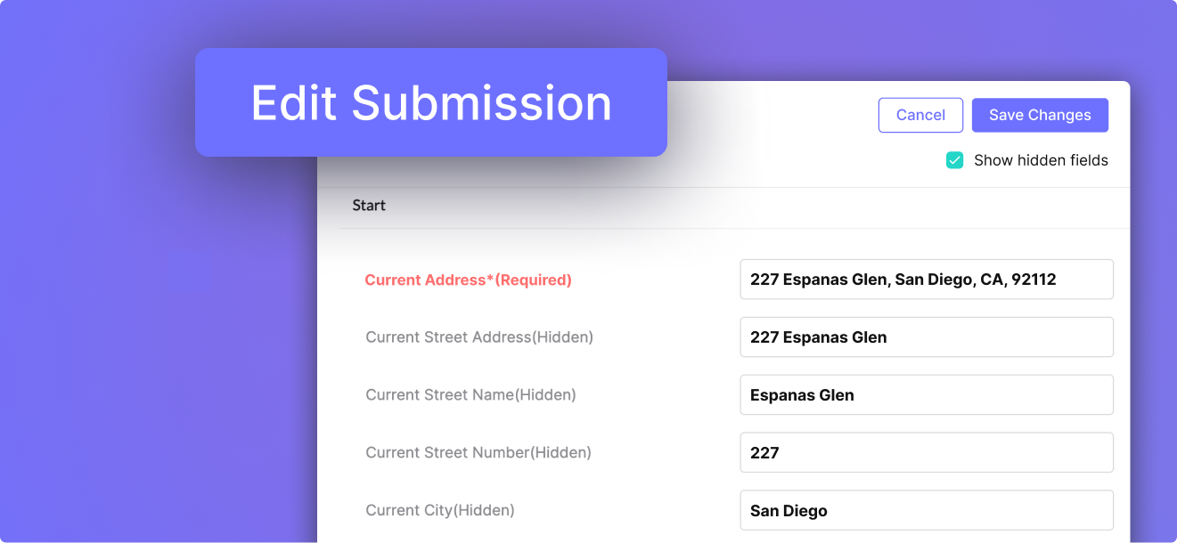 We improved the User Experience of our Edit Submission feature by adding a click-to-scroll ...
