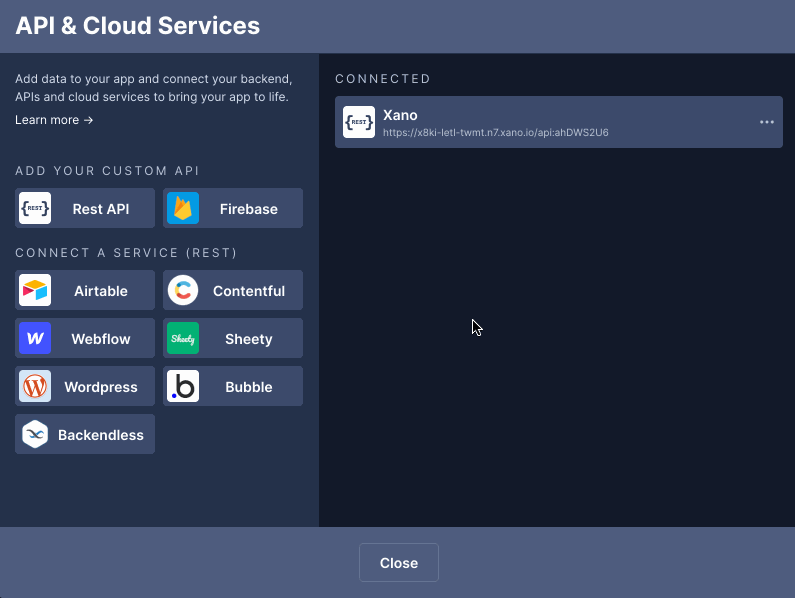 How to create a native mobile app for your Xano back-end