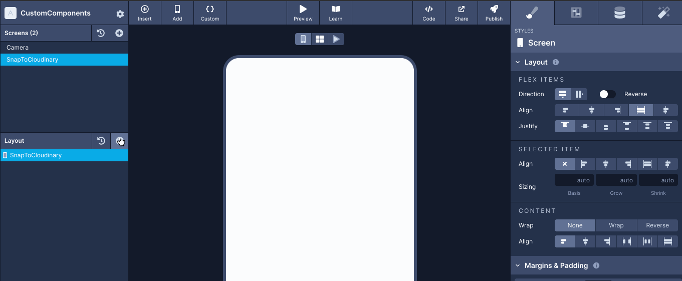 How To Create A Custom Component In Draftbit 9011