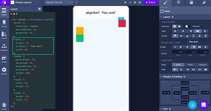 The Complete Guide to React Native Flexbox Layout using Draftbit’s Visual Builder