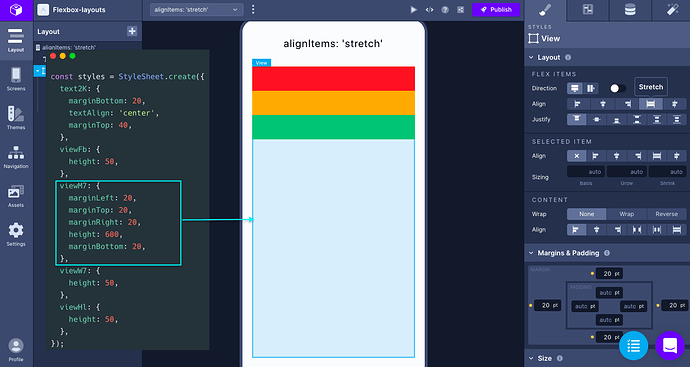 The Complete Guide to React Native Flexbox Layout using Draftbit’s ...