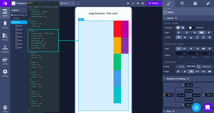 The Complete Guide to React Native Flexbox Layout using Draftbit’s Visual Builder