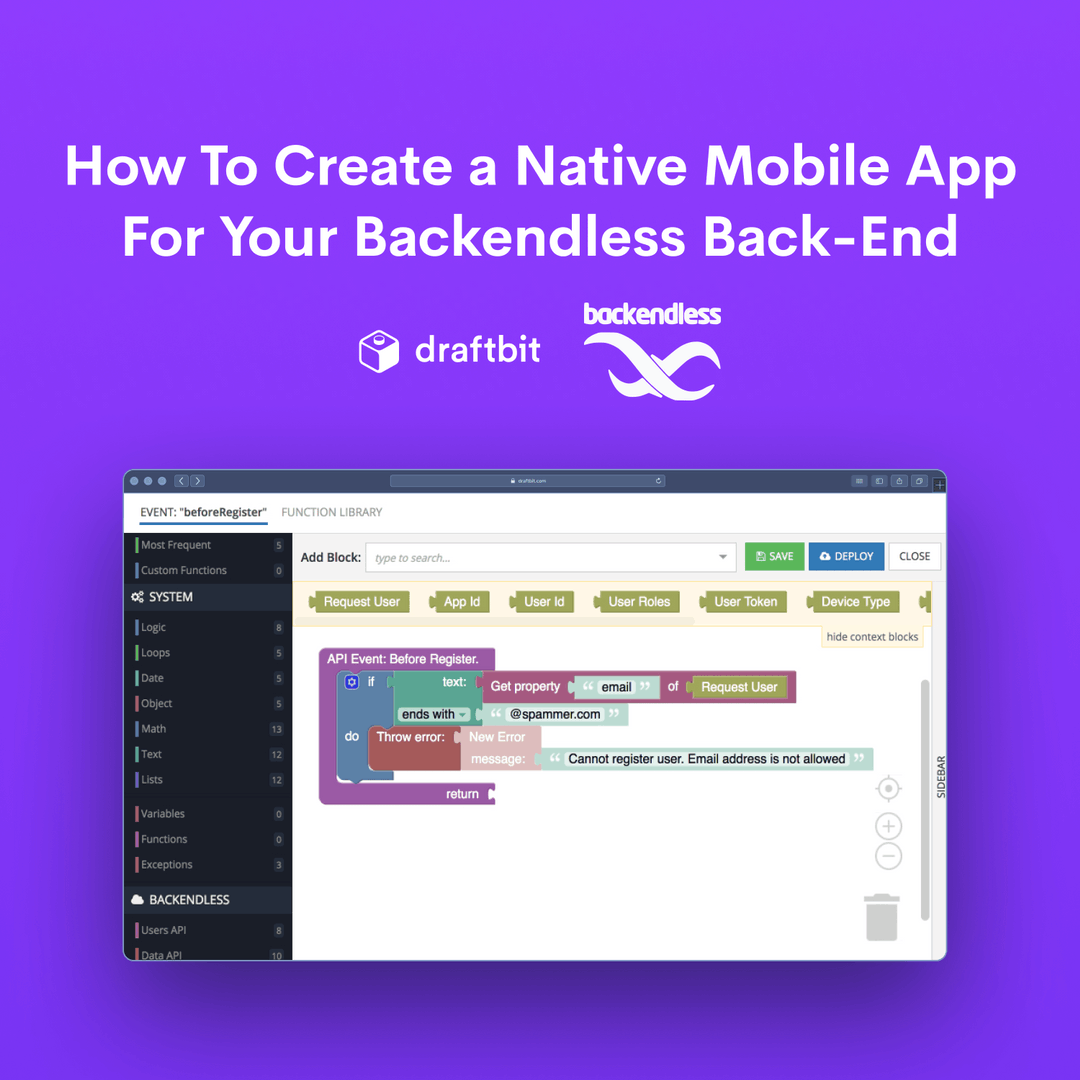 How to Build an App UI from Scratch Using Draftbit