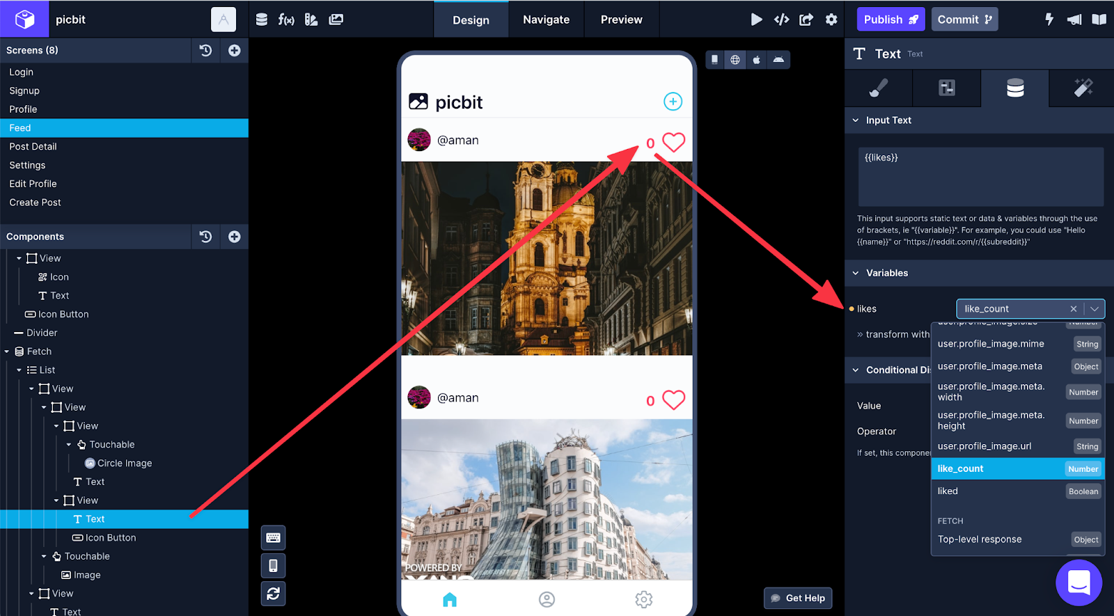 Building an Instagram Clone from Scratch with No-Code, Part 3: Interact ...