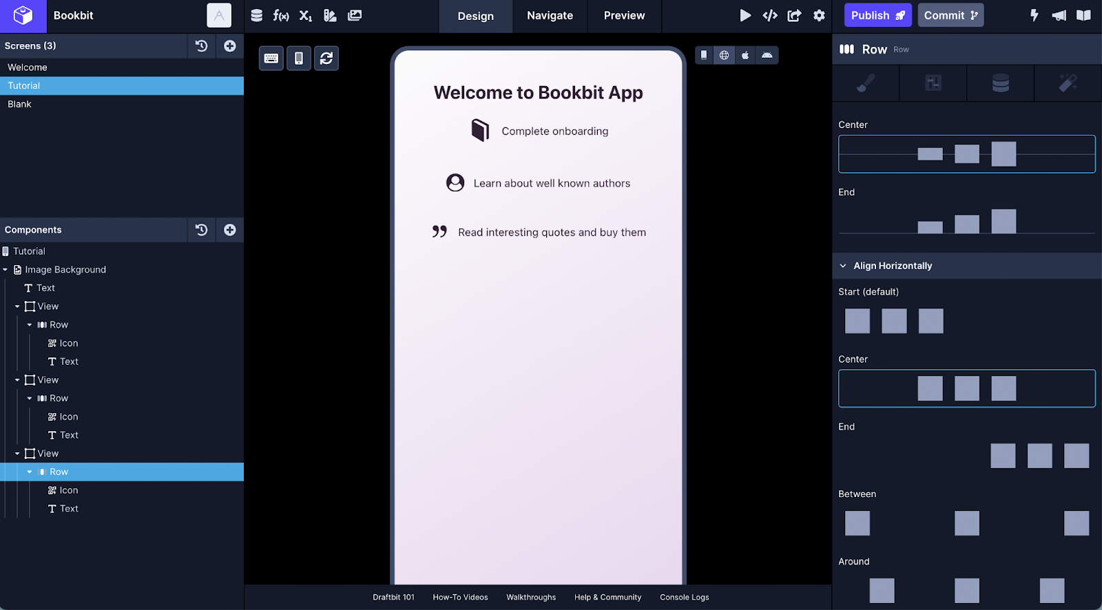 How To Build An App Ui From Scratch Using Draftbit