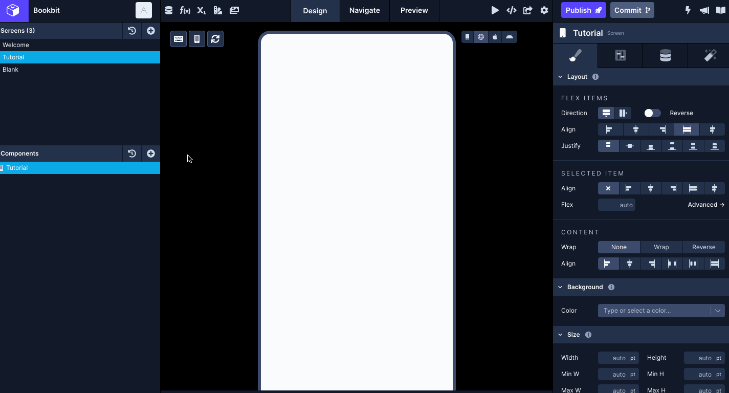 How to Build an App UI from Scratch Using Draftbit