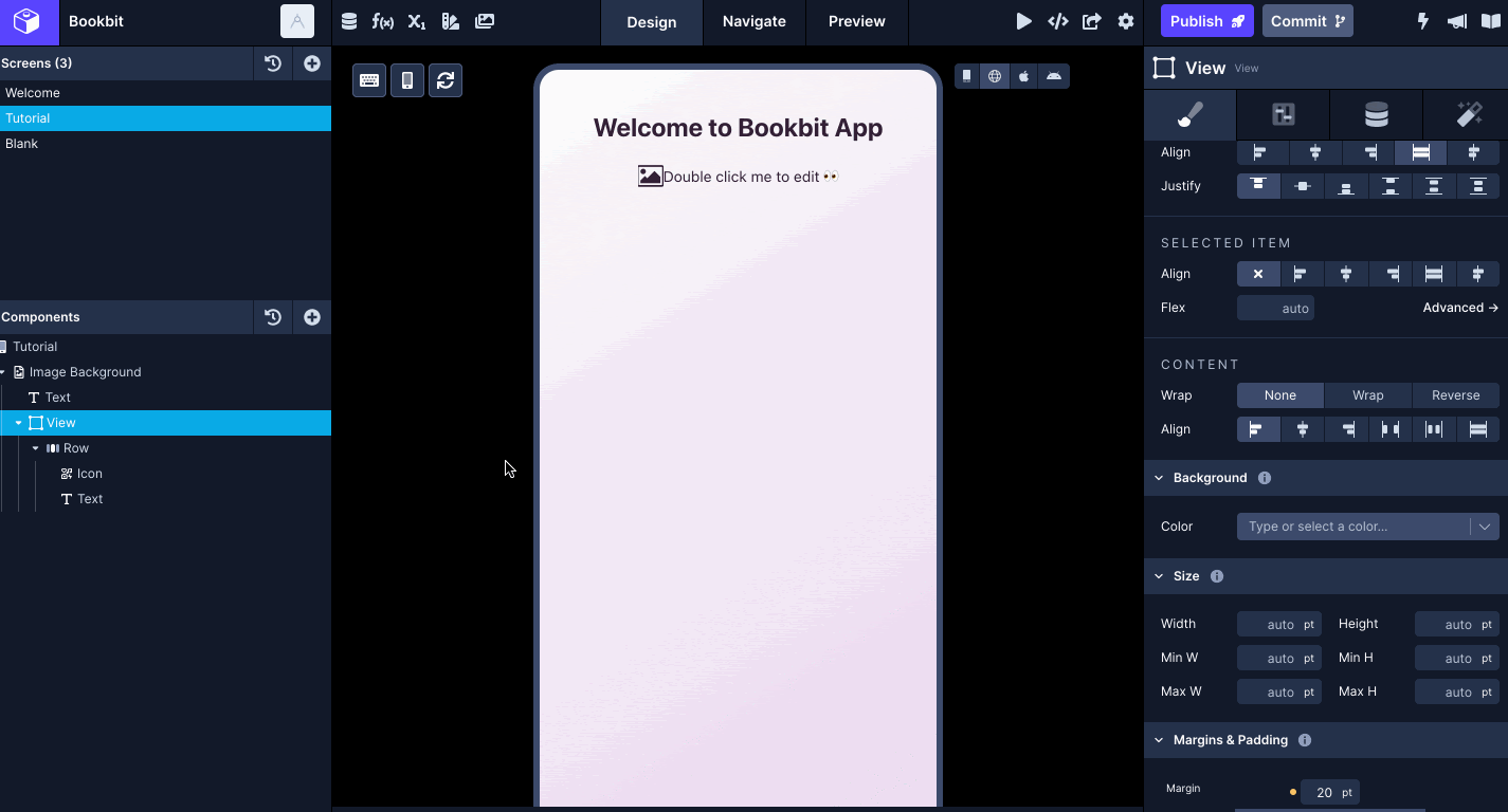 How to Build an App UI from Scratch Using Draftbit