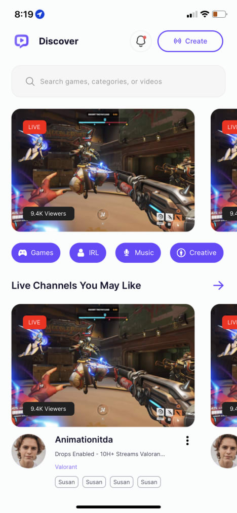 Draftbit Example Screens