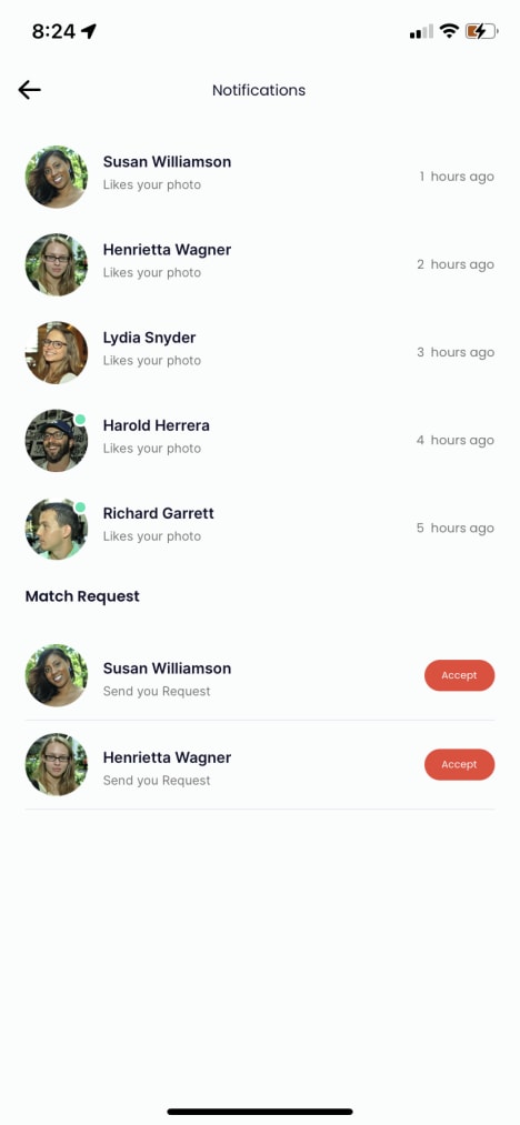 Draftbit Example Screens