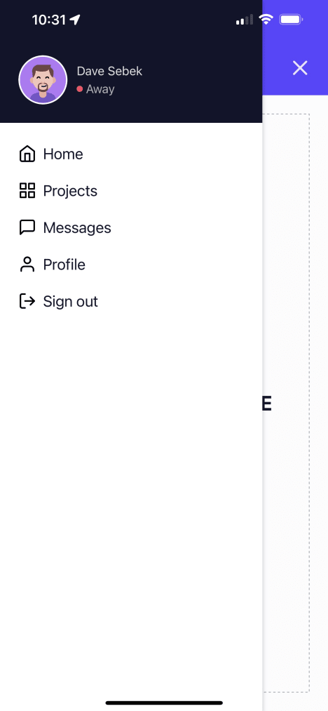 Draftbit Example Screens