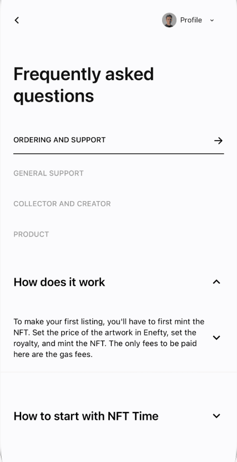 Draftbit Example Screens