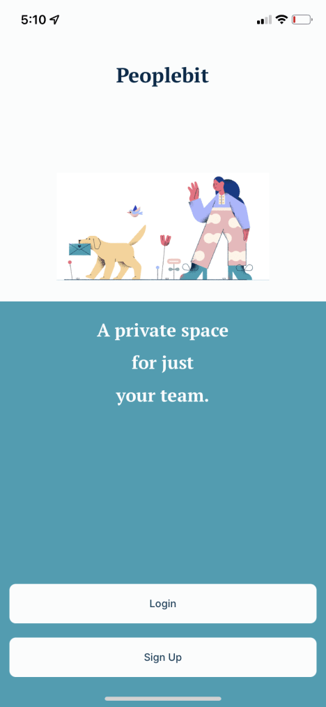 Landing Screen | Draftbit Example Screens