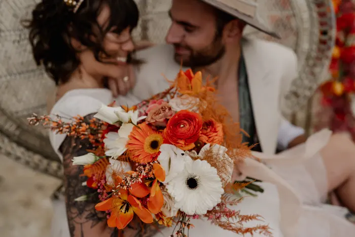 Hochzeits-Inspiration » Burning Man Wedding