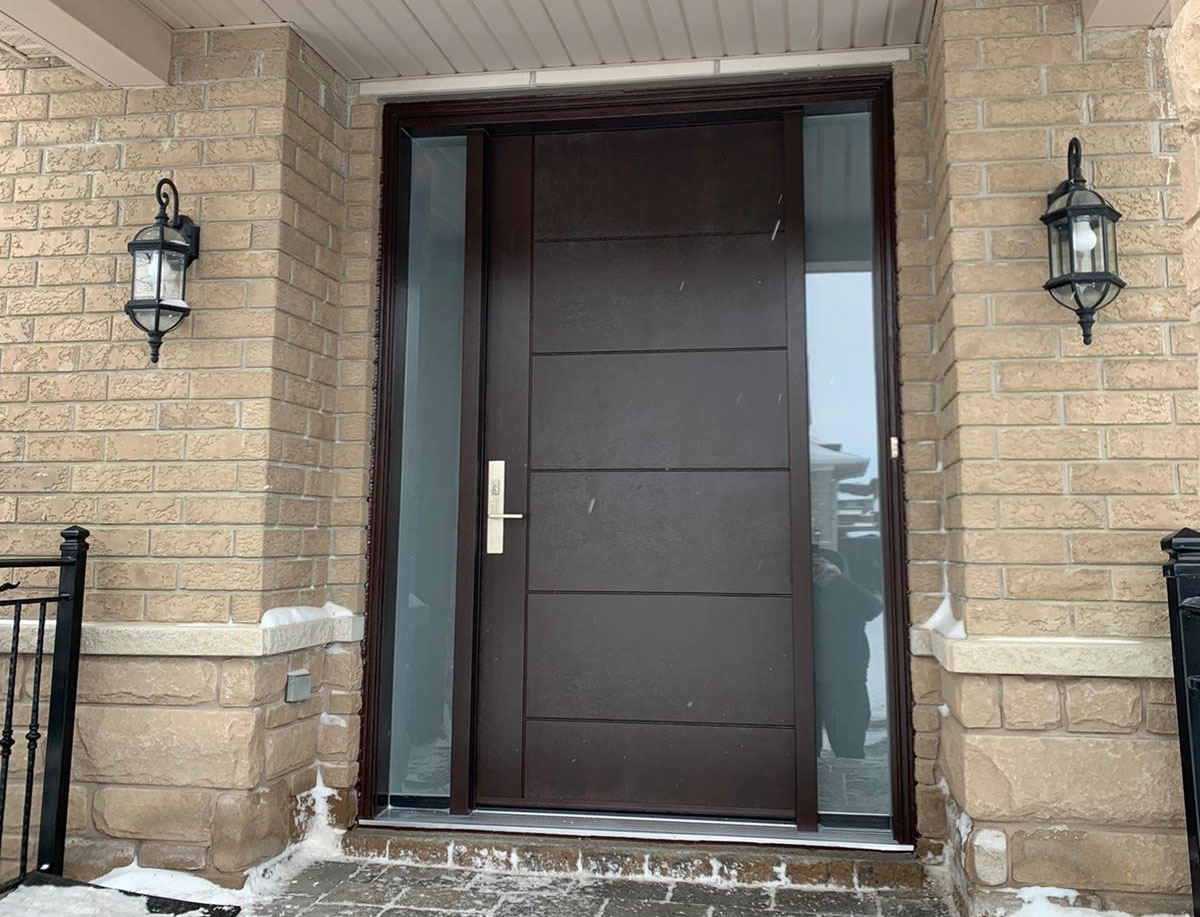 Front door installation in Vaughan - Gallery - Comfortec