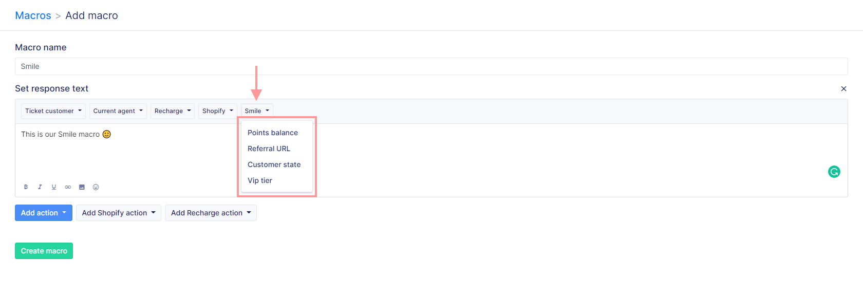 Take care of your shoppers with Gorgias & Smile.io