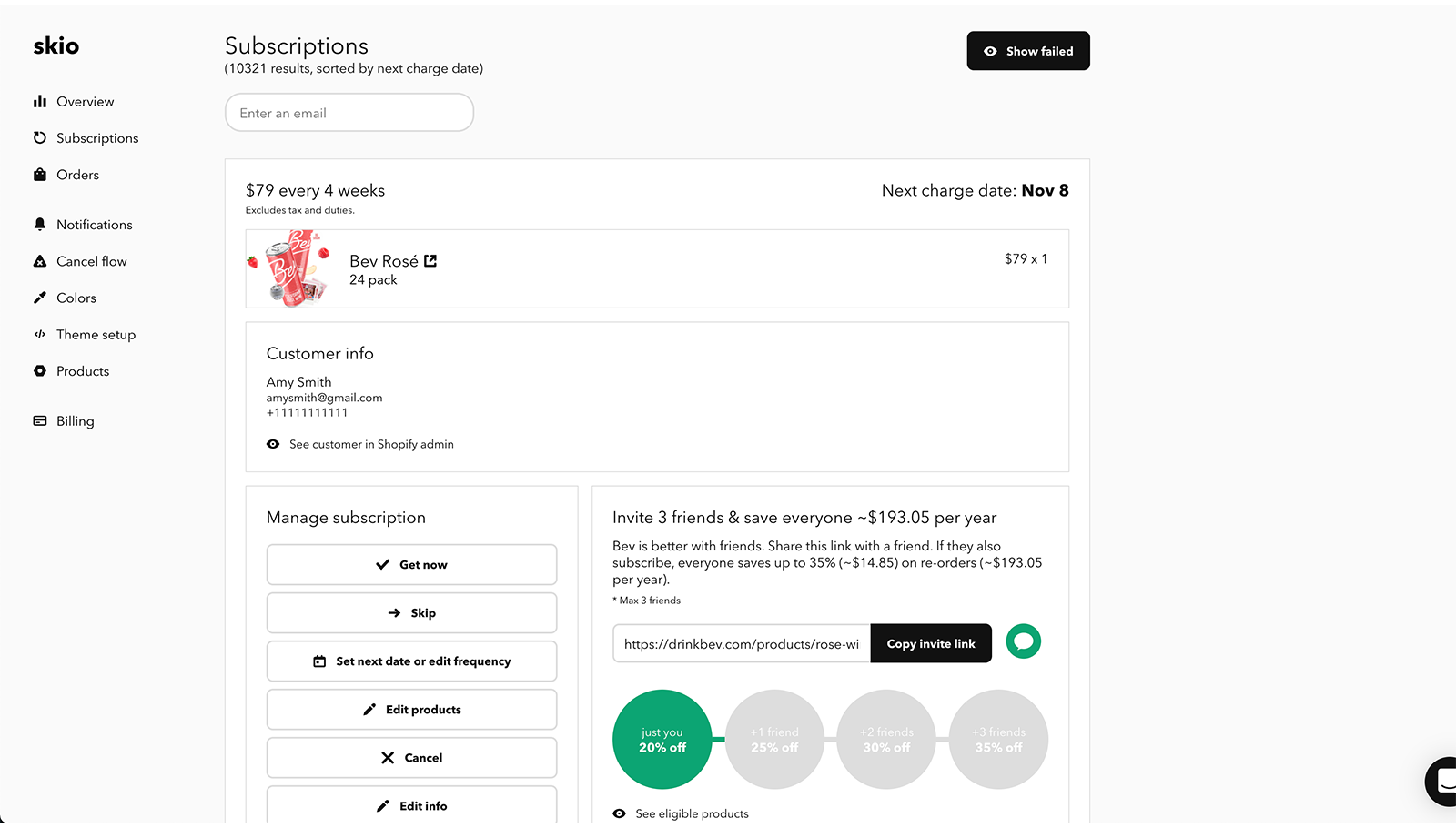 Take care of your shoppers with Gorgias & Skio