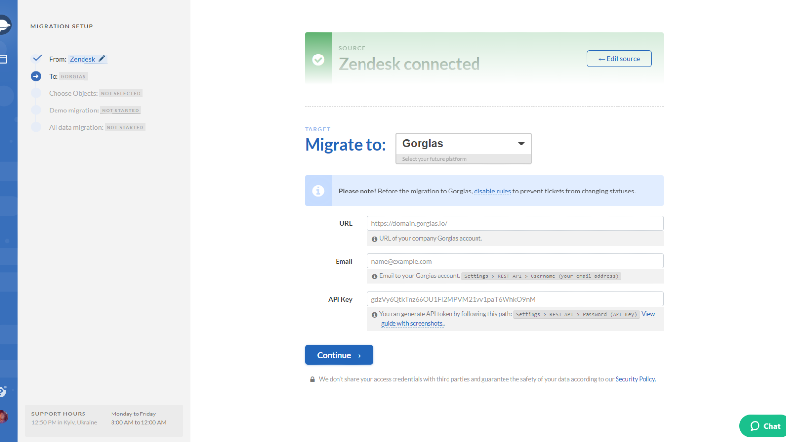 Take care of your shoppers with Gorgias & Help Desk Migration